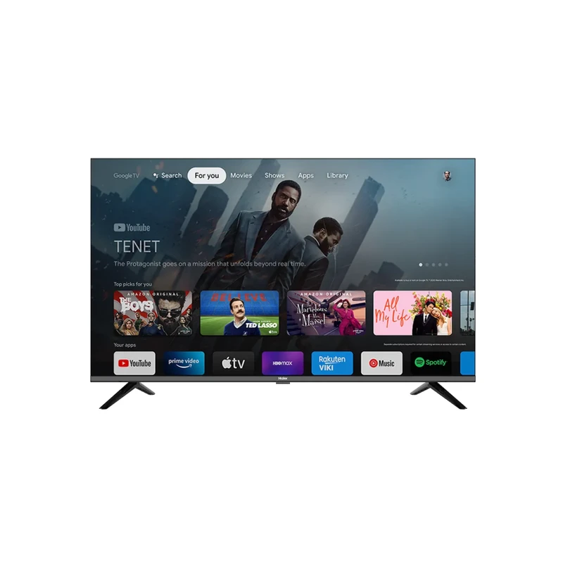 Haier 32 Inch HD Bezel Less DLED Google TV (H32K800X)